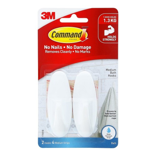 Command Hooks & Adhesive Strips