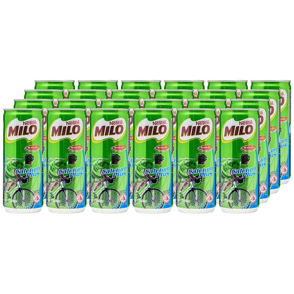 Milo Calcium Plus Can Drink (24 Cans) 240ml