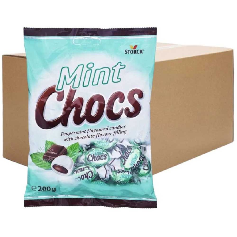 ( Storck Mint Chocos Candies 200g (15 Packets)
