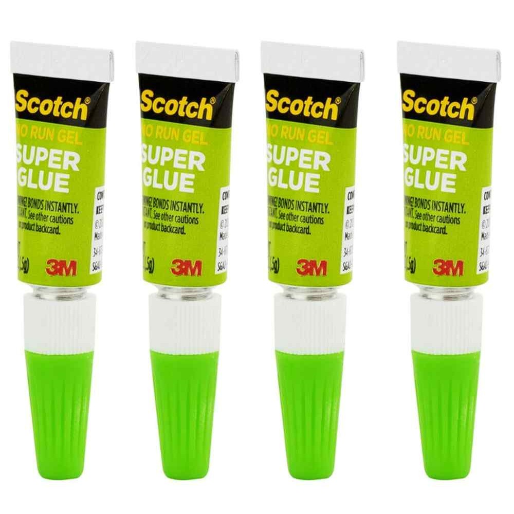 3M Scotch Single-Use Super Glue AD119 (Gel) 4'S
