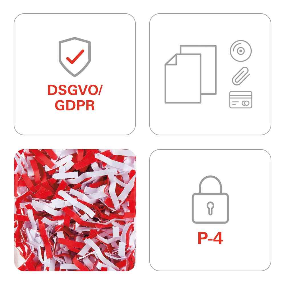 HSM Office Document Shredder Shredstar-X15 Cross Cut 18 Sheets