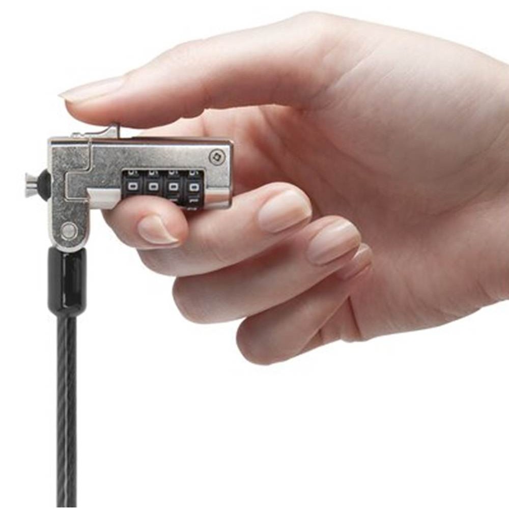 Kensington N17 Combination Laptop Lock for Wedge-Shaped Slots