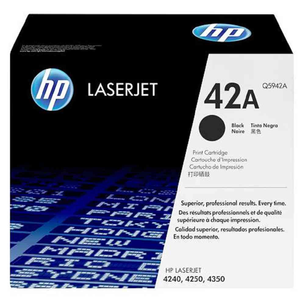 HP Toner Cartridge Q5942A (42A) Black