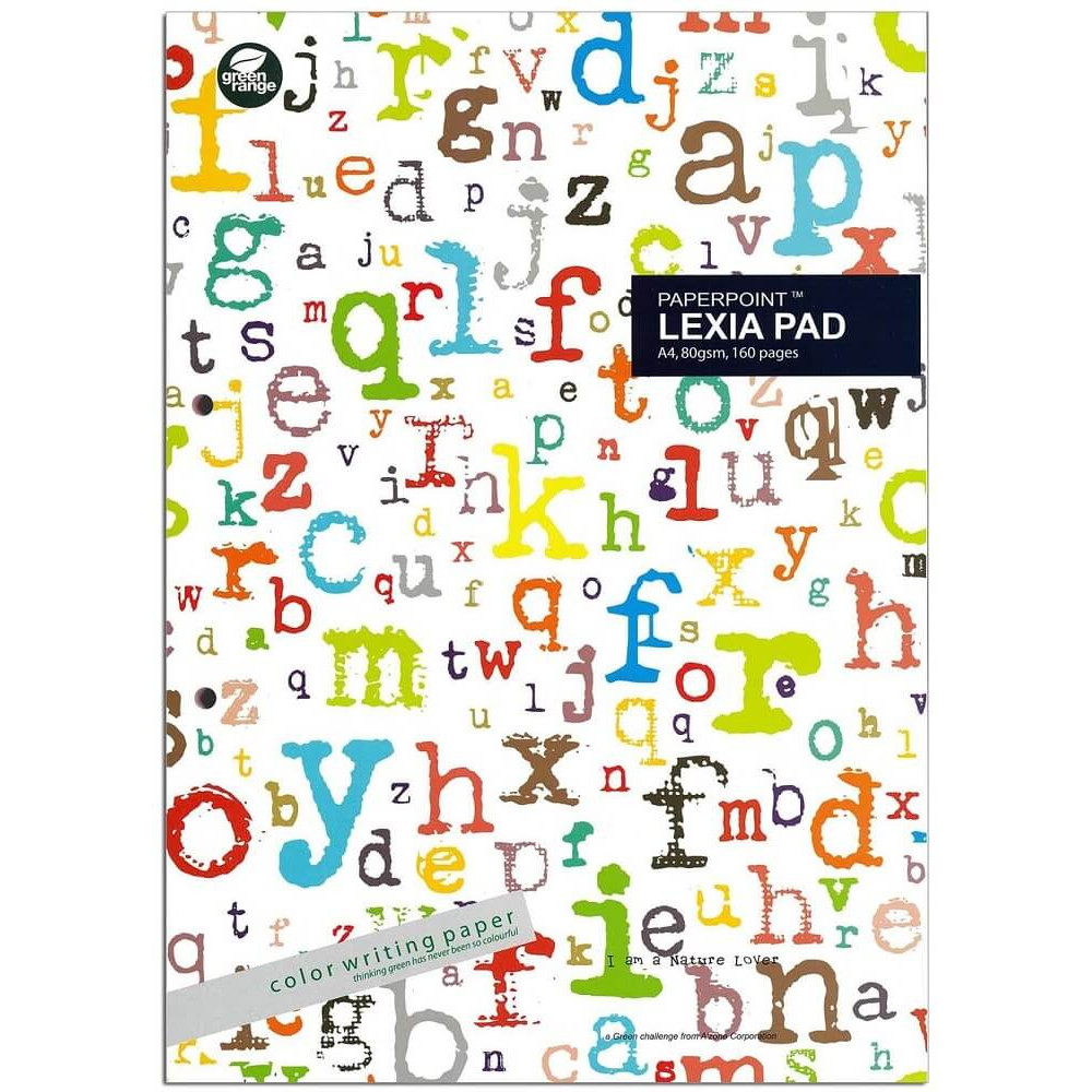 Azone Lexia Lecture Pad A4 Colour