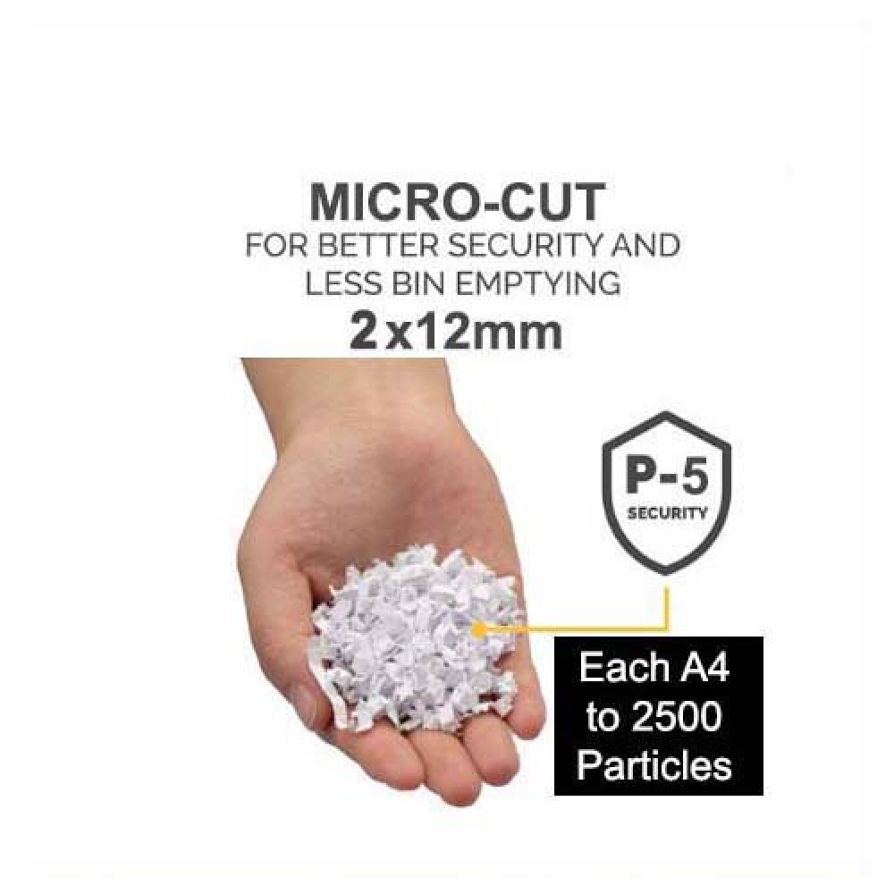 Fellowes Powershred Commercial Shredder 225Mi Micro Cut 14 Sheets