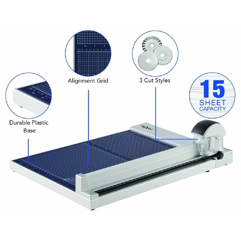 Rexel ClassicCut-1215P Personal Trimmer A4 15 Sheets