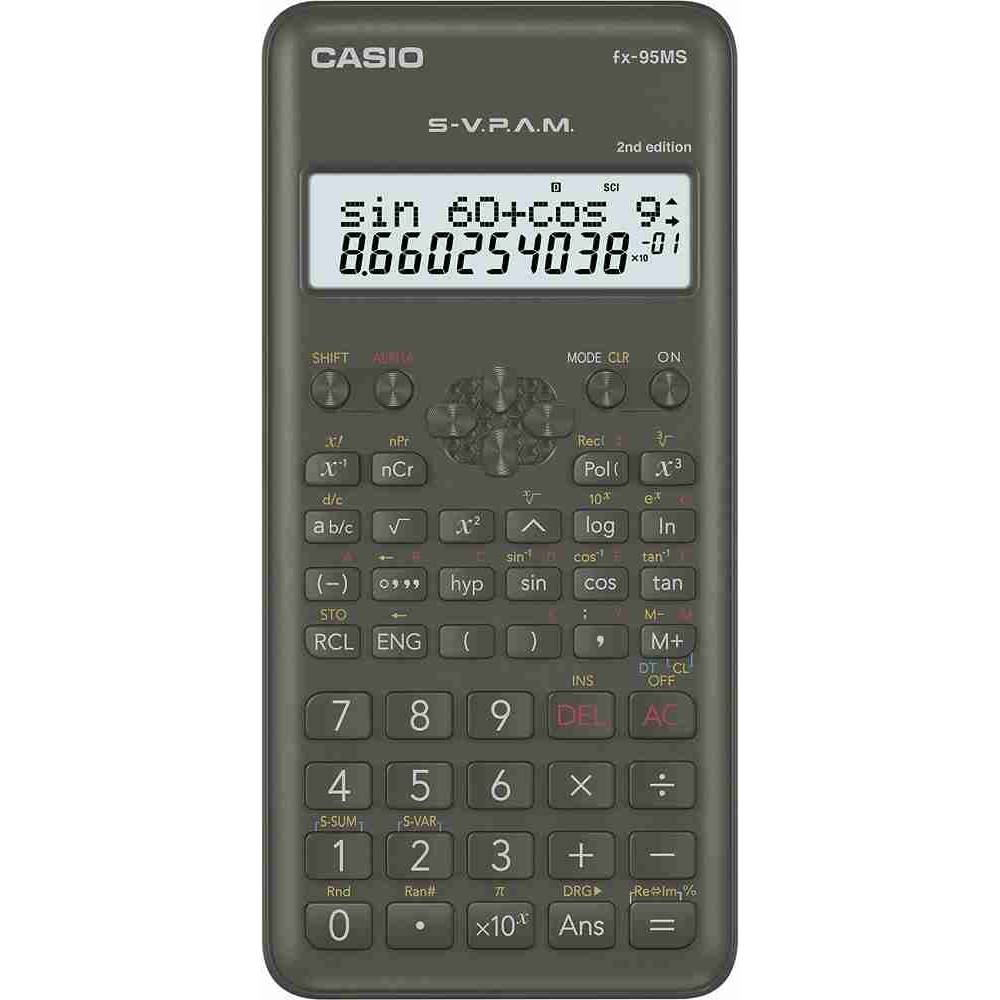 Casio Scientific Calculator fx-95MS 10+2 Digits