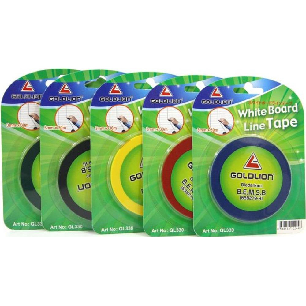 Whiteboard Line Tape (3mm x 30m)