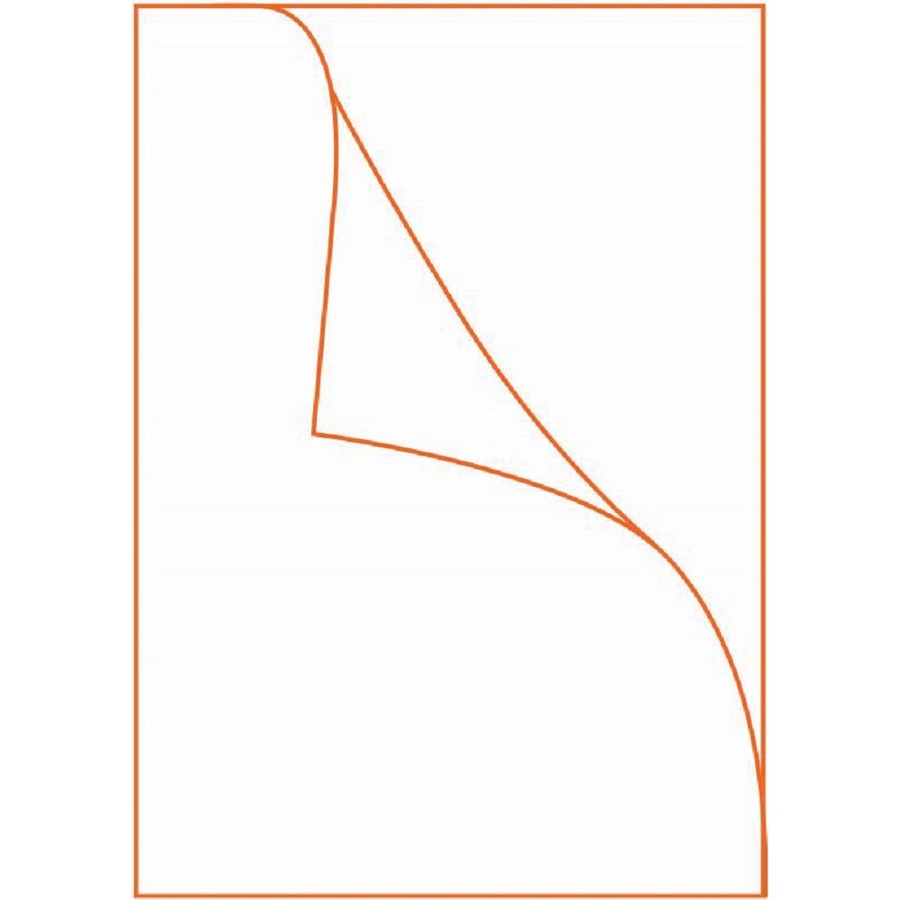 HnO PVC L-Shape Folder Clear