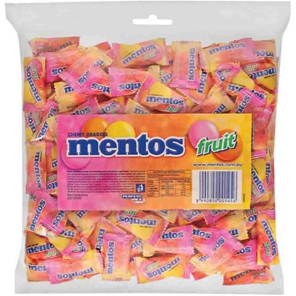 Mentos Fruit Chewy Dragees 1kg