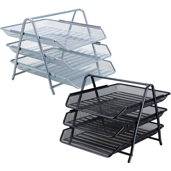 Mesh 3-Tier Document Tray